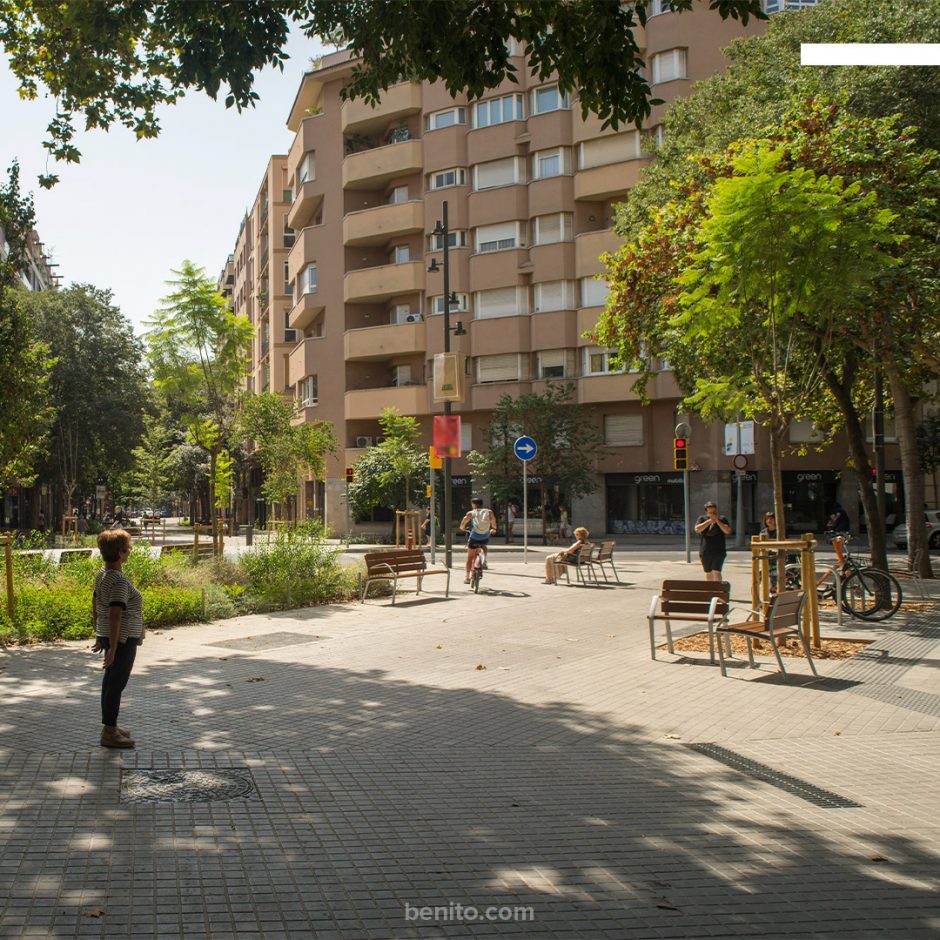 Transformación urbana con la colección NEOBARCINO en las ‘Superilles ...